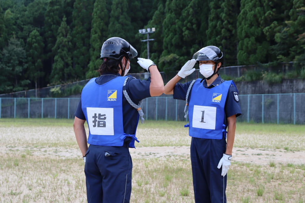 第13回ALSOKグループ協働体「品質向上競技大会（屋内消火栓操法）」で3位となりました | ALSOK京滋株式会社 | 京都と滋賀に安心とやすらぎの警備を
